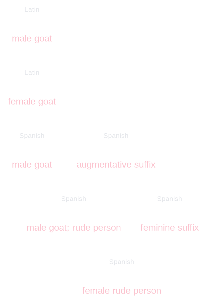 Cabrona Etymology for Spanish Learners